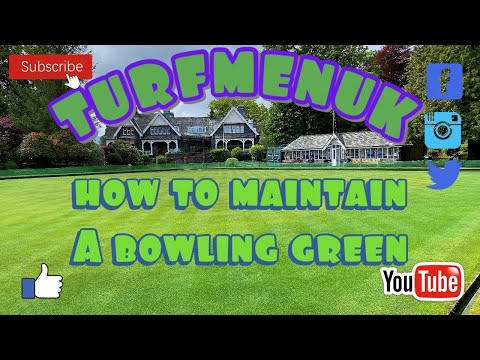 How to maintain a Bowling Green, an Introduction to Fitz Park Bowling Club.