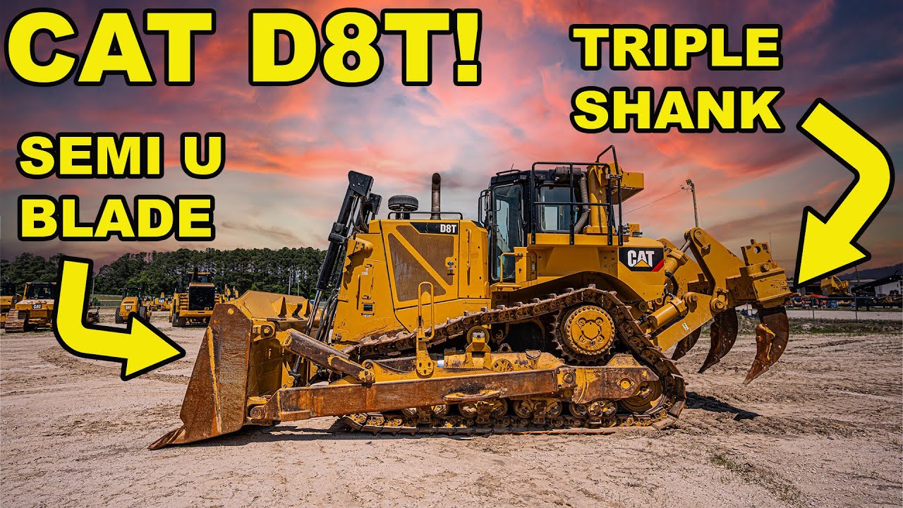 Cat D8T bulldozer.  Why are D8’s so cool?