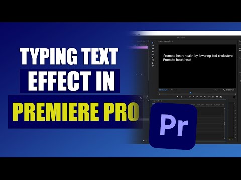 How to Create a TYPING TEXT Effect in Premiere Pro 2023 (QUICK & EASY!)