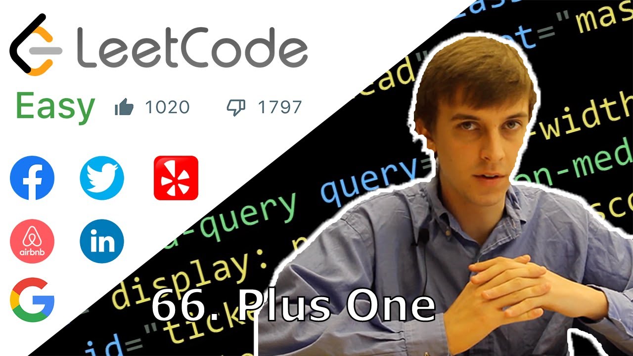 LeetCode 66. Plus One Solution Explained - Java