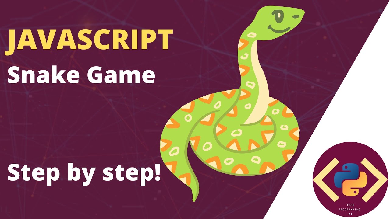 JAVASCRIPT snake game source code: How to code SNAKE GAME in JAVASCRIPT!