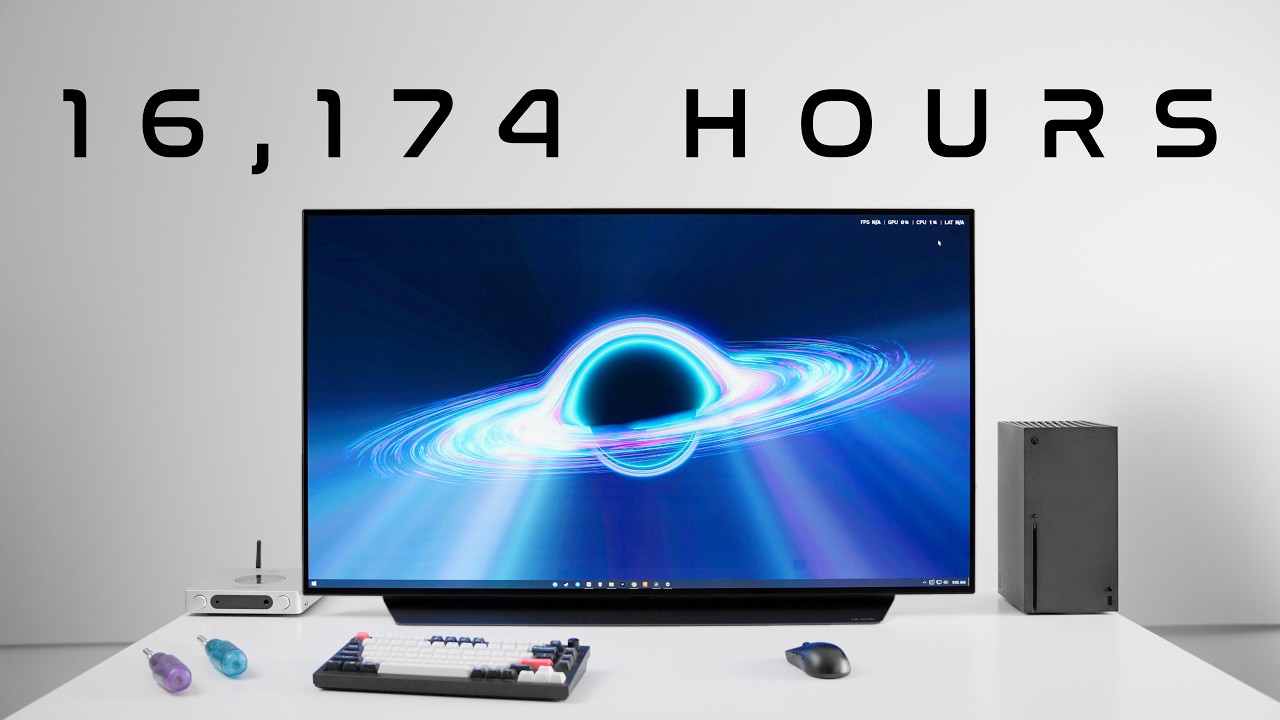 OLED Burn In after 16,174 Hours