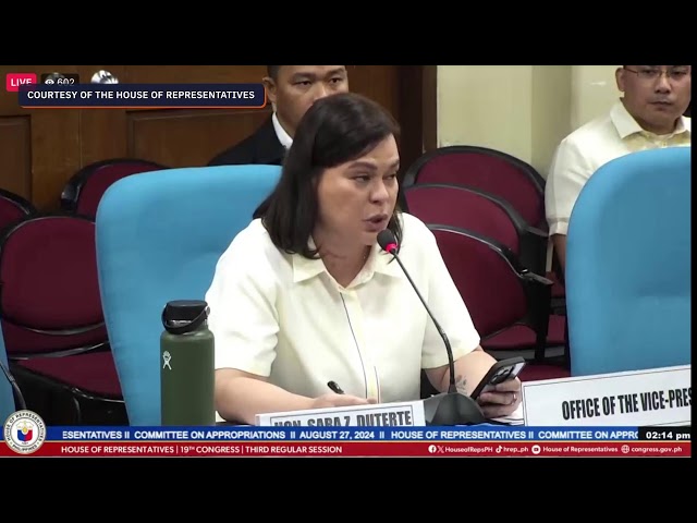 LIVE UPDATES: Debates on the 2025 Philippine national budget