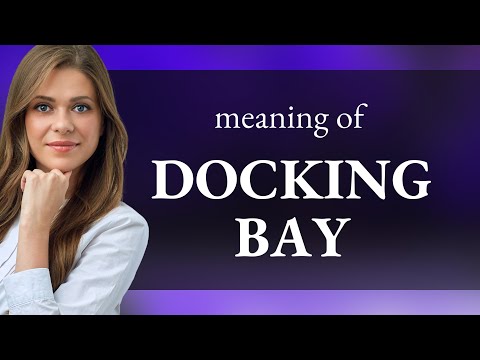 Unraveling the Meaning of "Docking Bay": A Guide for English Learners