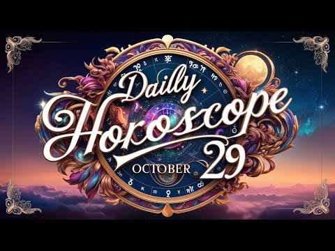 Daily Horoscope for All Zodiac Signs 🔮 | October 29th, 2024 | Find Out What Today Holds!