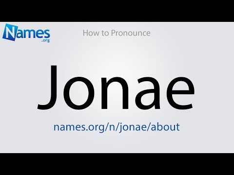 How to Pronounce Jonae