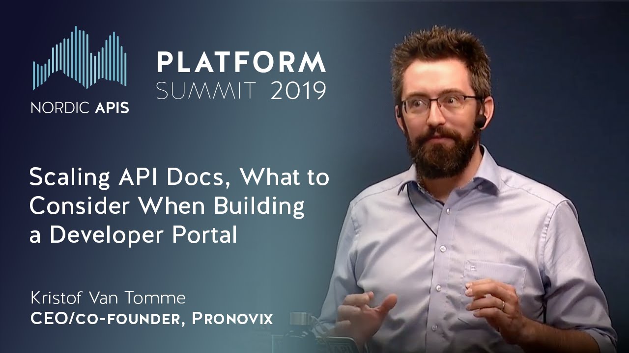 Scaling API Docs, What to Consider When Building a Developer Portal
