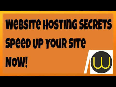 Website Hosting SECRETS Speed Up Your Site NOW!