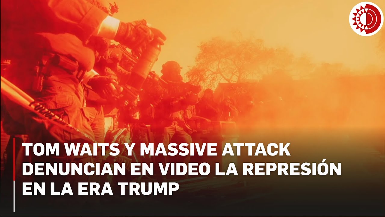 De la muerte de George Floyd a las redadas del ICE: Tom Waits y Massive Attack denuncian en video la