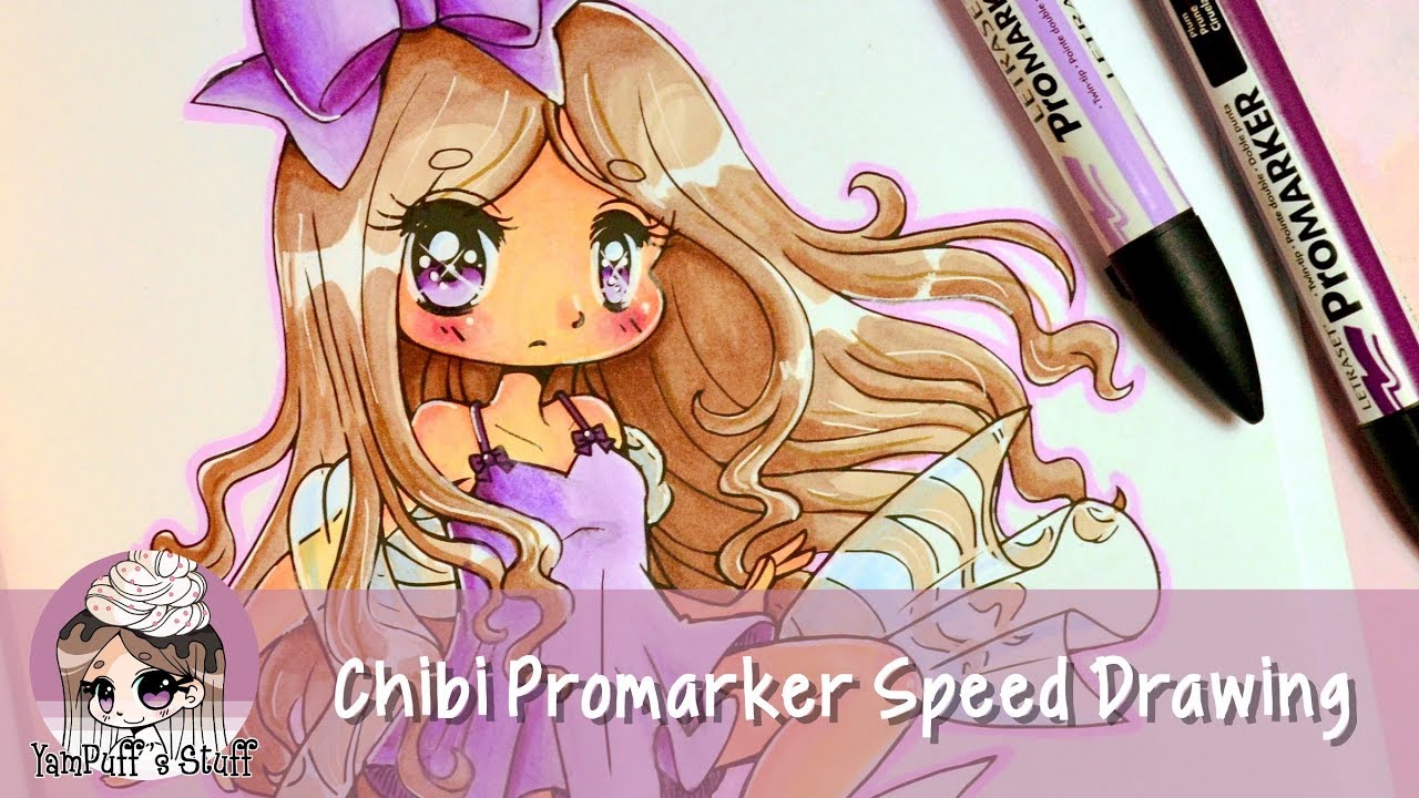Chibi Speedpaint with Promarkers - by YamPuff