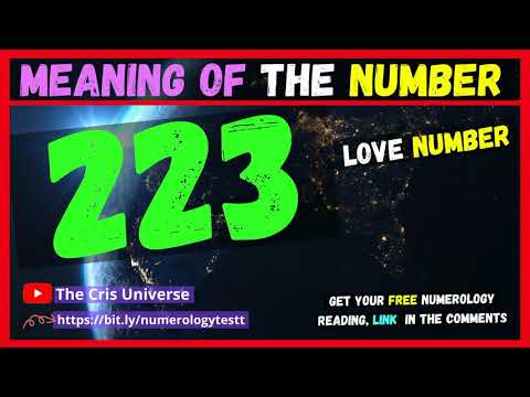 🔥❤️ 223 love Number Meaning - Meaning and Significance of seeing the love Number 223- 223 in Love
