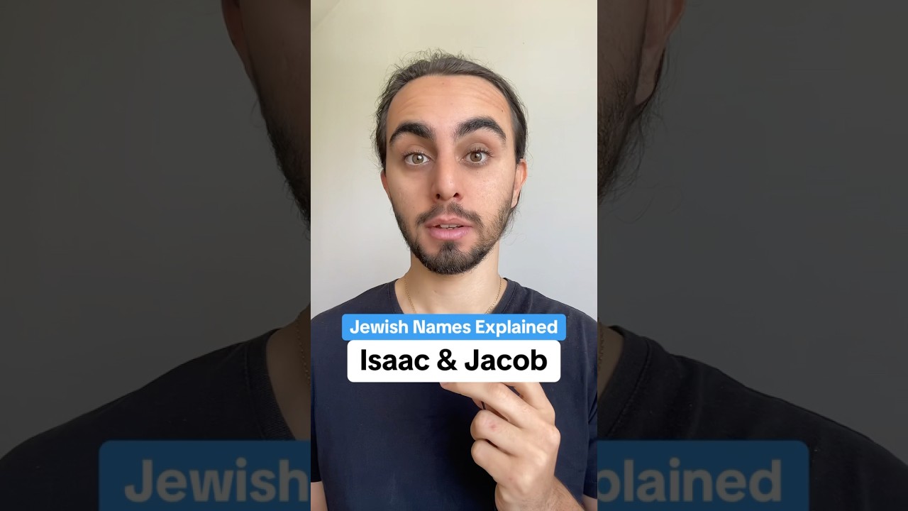 Jewish Names Explained! Did you know the meaning of these names? 💭 #hebrew #learnhebrew #ivrit