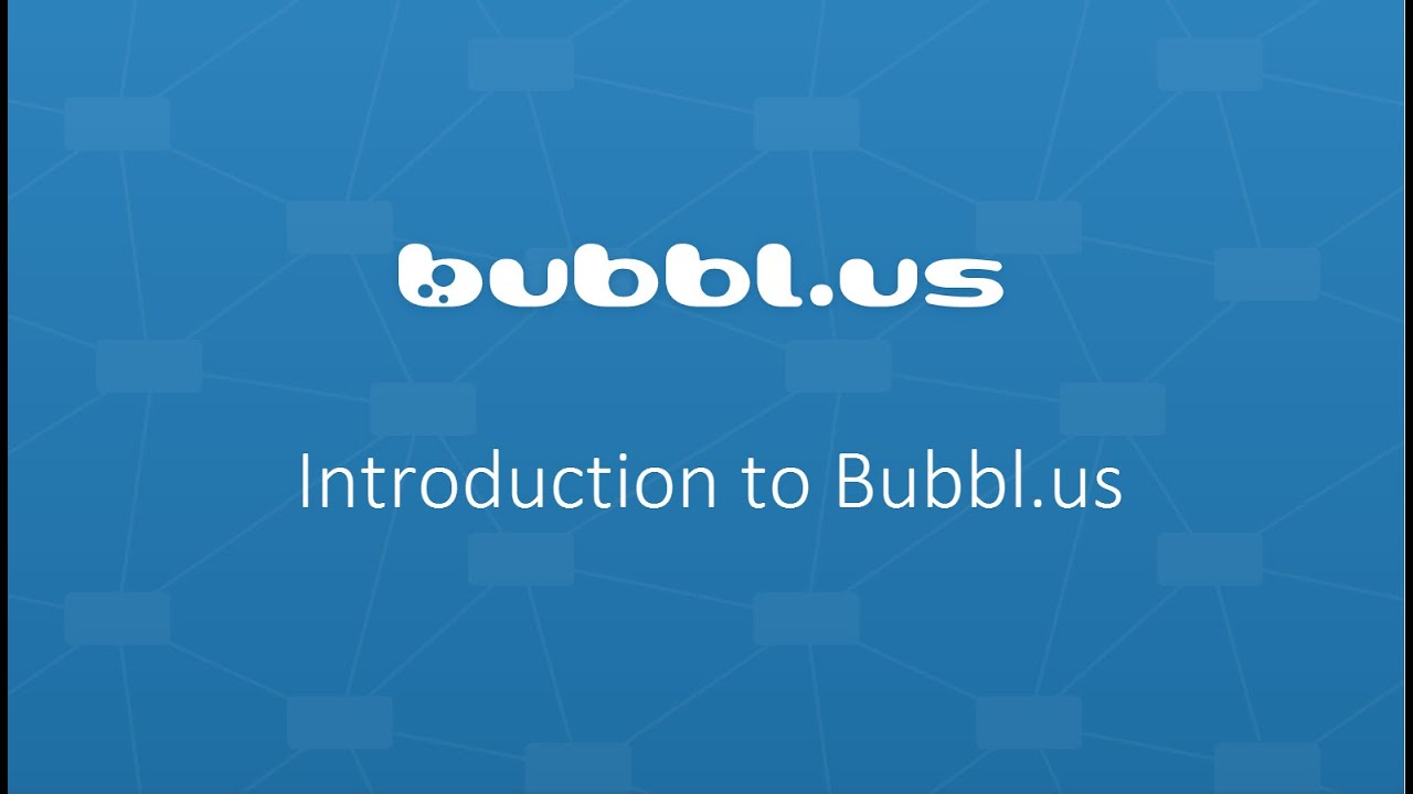Introduction to Bubbl.us