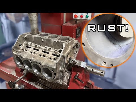 This 396 Big Block Chevy Sat For Years With Water In The Cylinders...