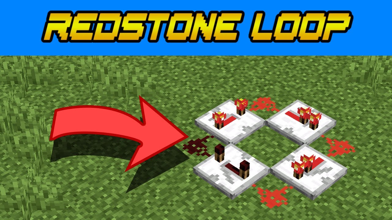 MINECRAFT | How to Make a Redstone Loop! 1.17.1 INFINITE LOOP TUTORIAL