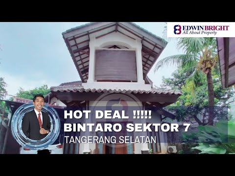 BEST DEAL !!!! Rumah Dijual di Area Bintaro Jaya Sektor 7