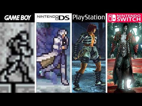 Evolution Of Castlevania Games