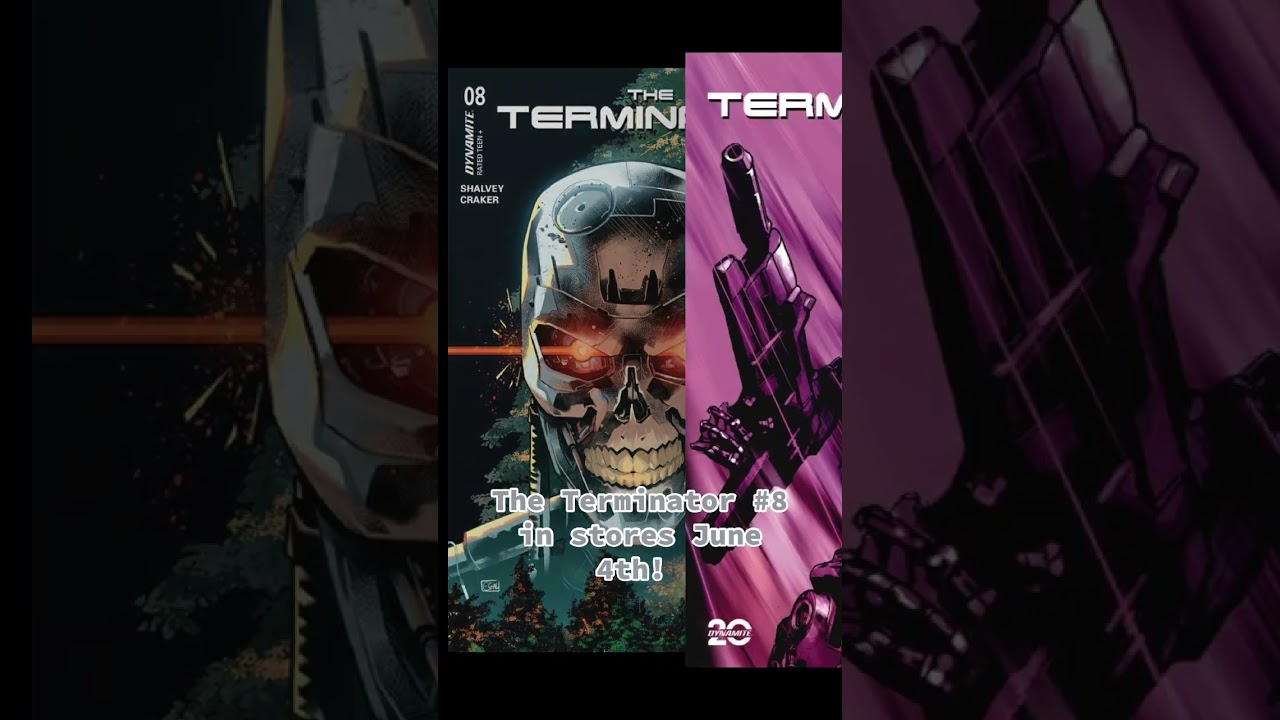 The Terminator #8 #dynamite #comics #action #scifi #terminator
