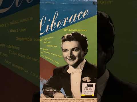 Liberace vinyl records, Mr. showmanship.