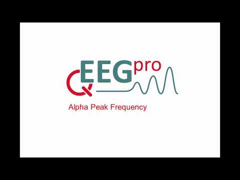 Alpha Peak Frequency