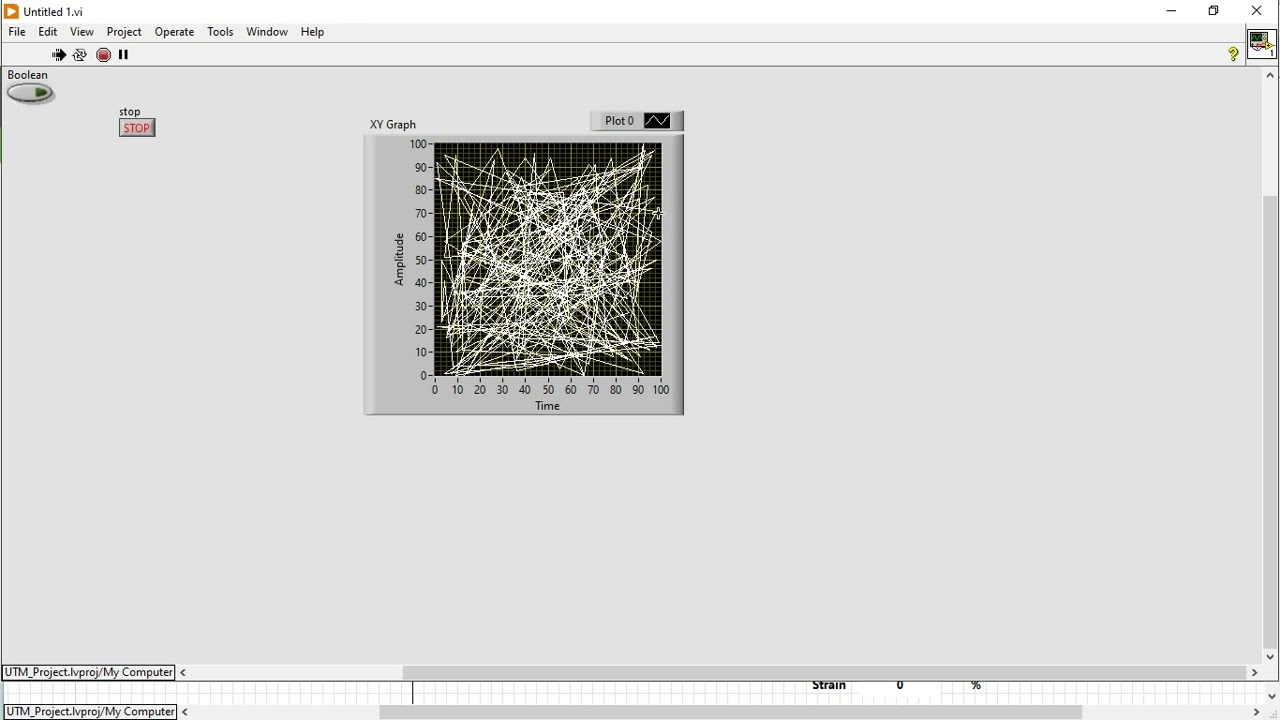 How to reinitialize XY Graph in LabVIEW
