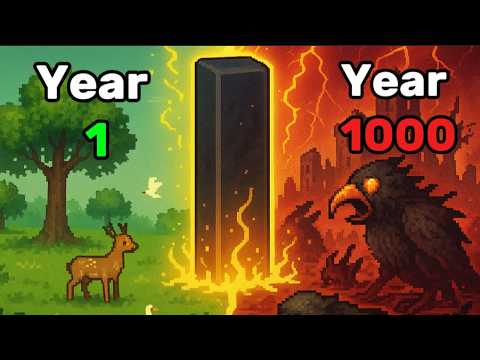What Happens When You Leave A World ALONE With MONOLITHS For 1000 YEARS?