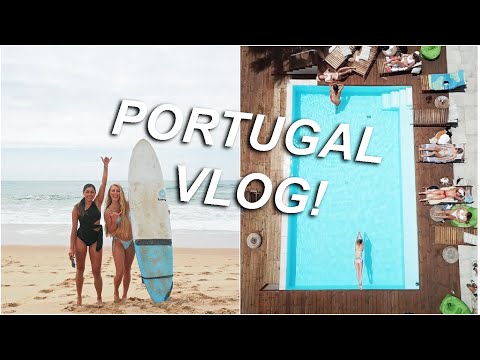 Portugal Surf Camp Tour & First Surf Lesson!