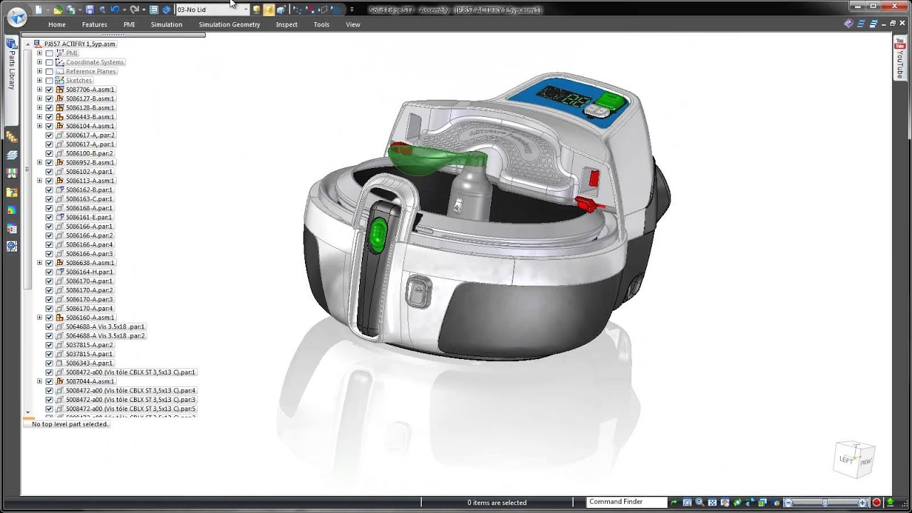 Solid Edge ST7 - Complex surfacing made easy