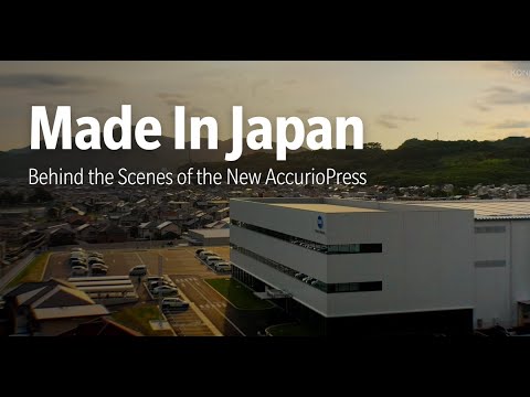 Made in Japan – Behind the Scenes of the New AccurioPress (Konica Minolta)