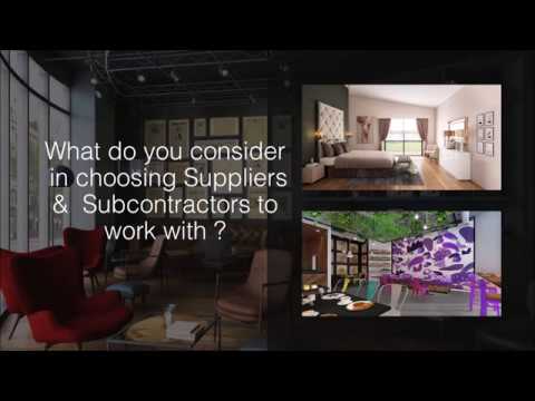 Choosing Suppliers and Subcontractors