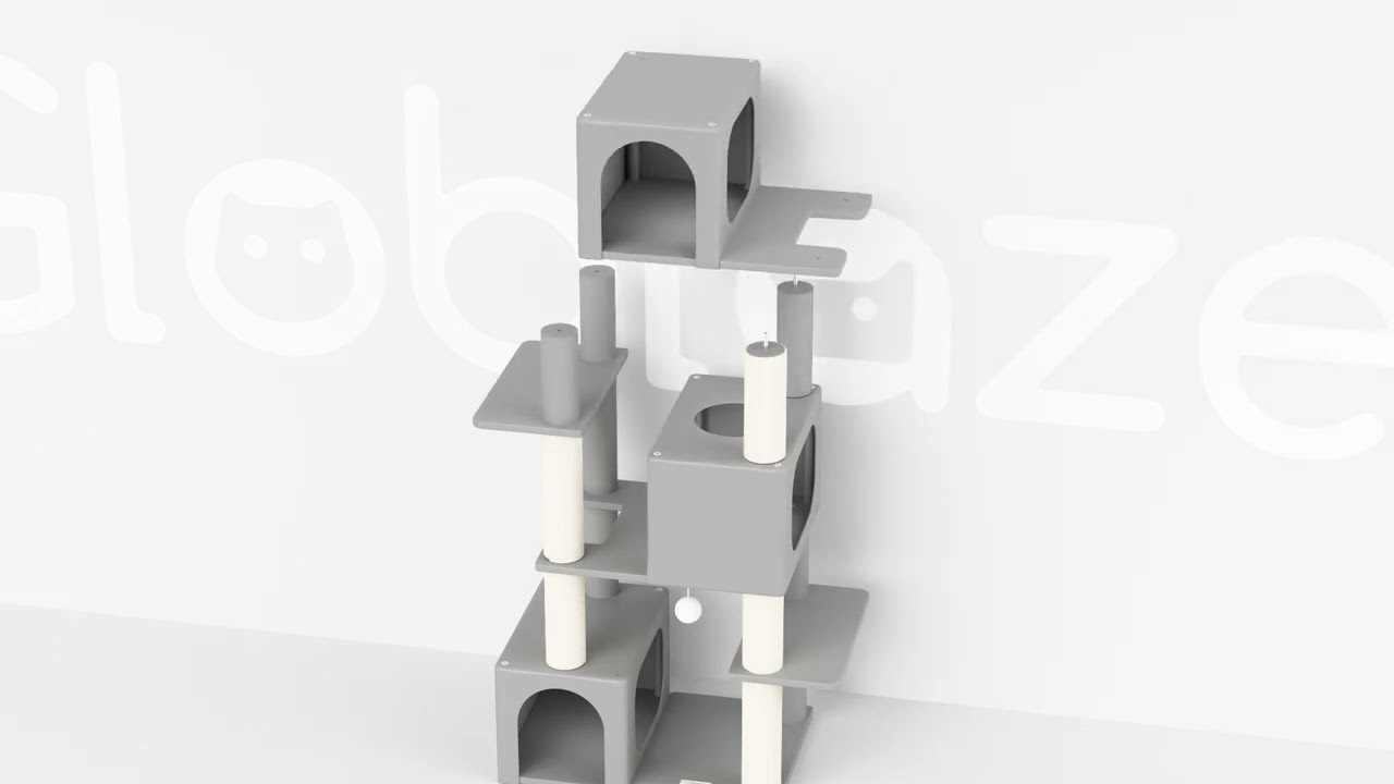 Globlazer S80 Cat Tree Assembly Guide