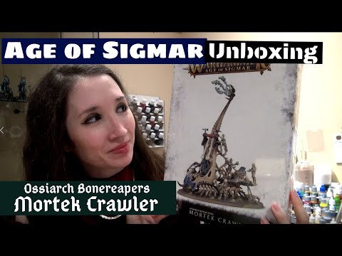 Mortek Crawler for Ossiarch Bonereapers Unboxing and Review