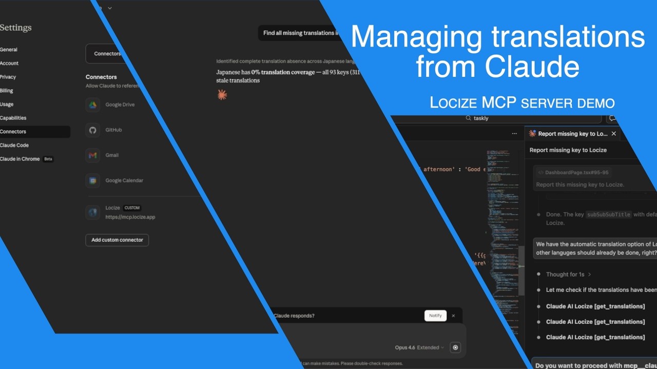 Locize MCP Server — Manage translations directly from Claude