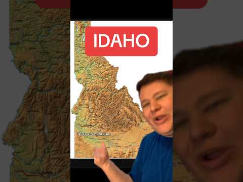 IDAHO MAP #history #usa #america #map #geography #mapping #idaho #idahome #boise #state #states