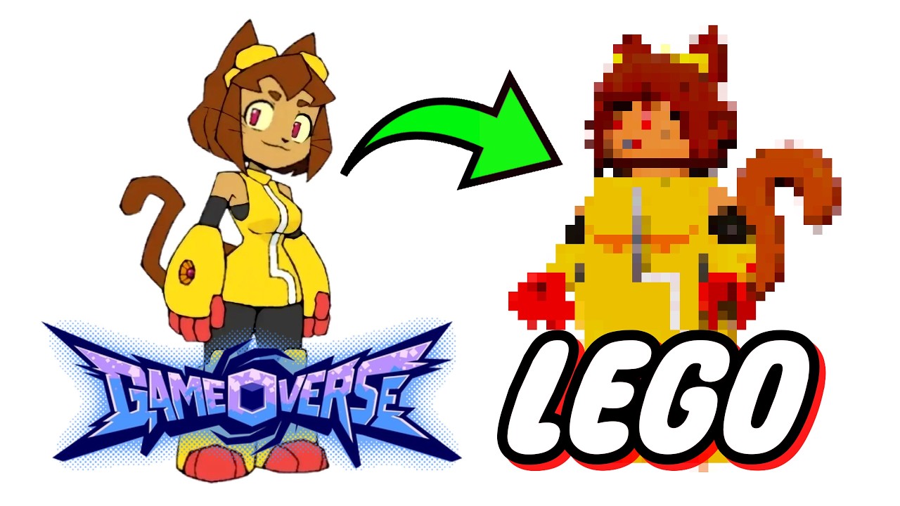 I Built GAMEOVERSE In LEGO!