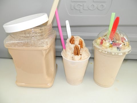 Jarabe Almivar de Nuez. Para Negocio! Raspado, Raspadilla