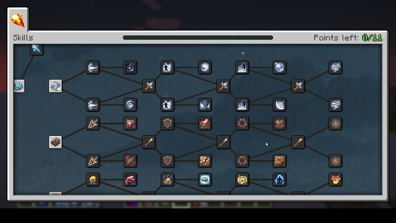 Minecraft: More RPG Classes - Skill Tree Add-On