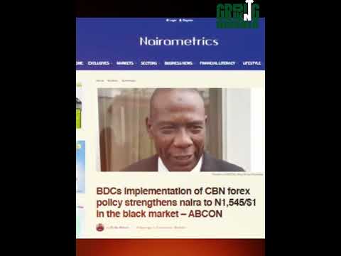 Naira gains by N45 against the dollar