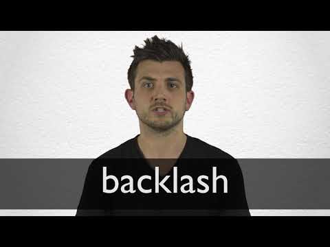 "BACKLASH"の日本語訳 | Collins 英和辞典