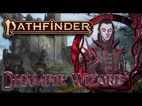 Dhampir Wizard - Pathfinder 2e - Speed Art - Virtual Table Top RPG Token