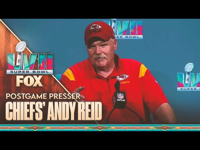 What did Andy Reid say to Chiefs during Super Bowl LVII halftime ...