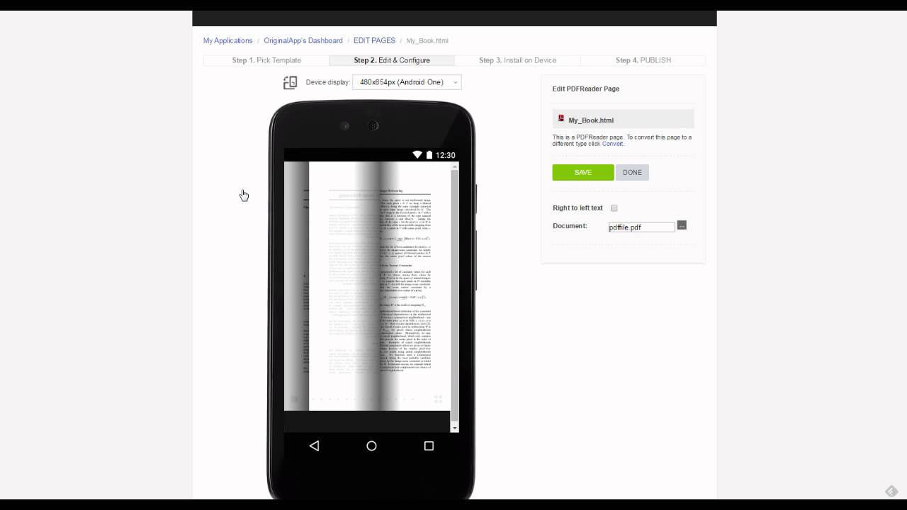 How to Add PDF on Mobile Apps - App Builder
