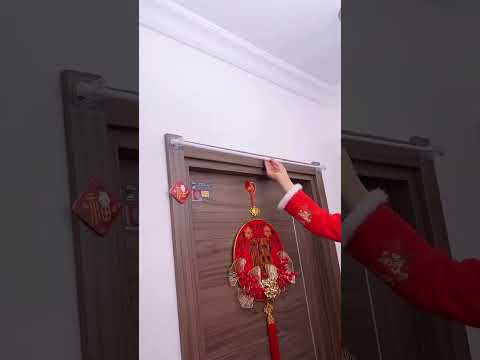 ⭐ Product Link in Comments ⭐Self Adhesive Curtain Rod Holder
