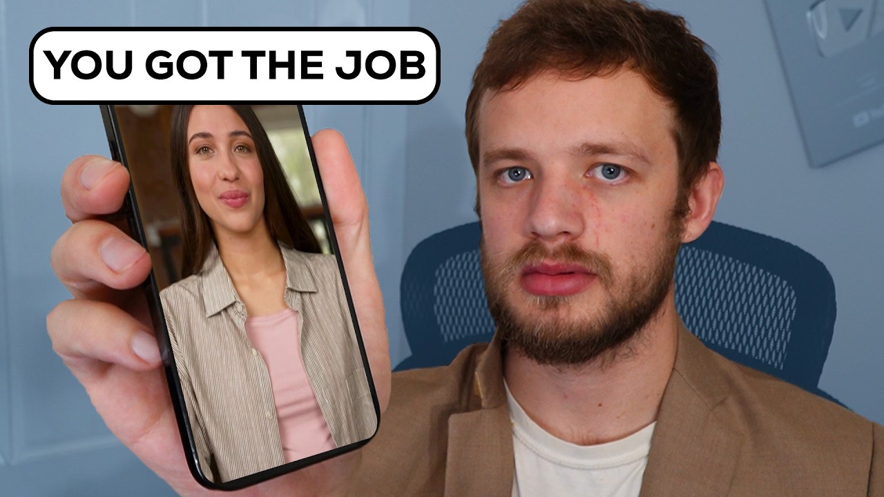 I Let AI Interview Me for a Job