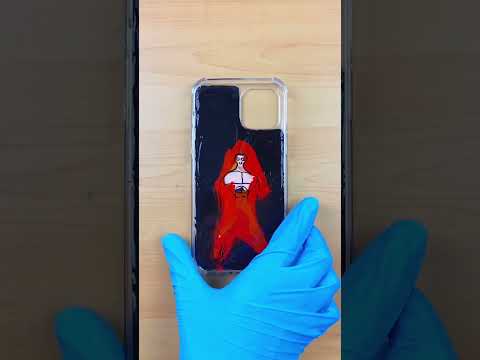 Pinté A Goku En Funda De Celular…