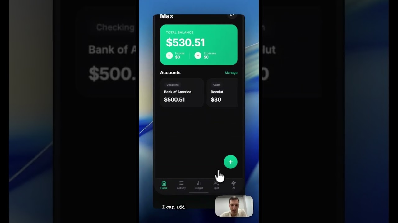 Navigating Finova: A Personal Finance App Walkthrough