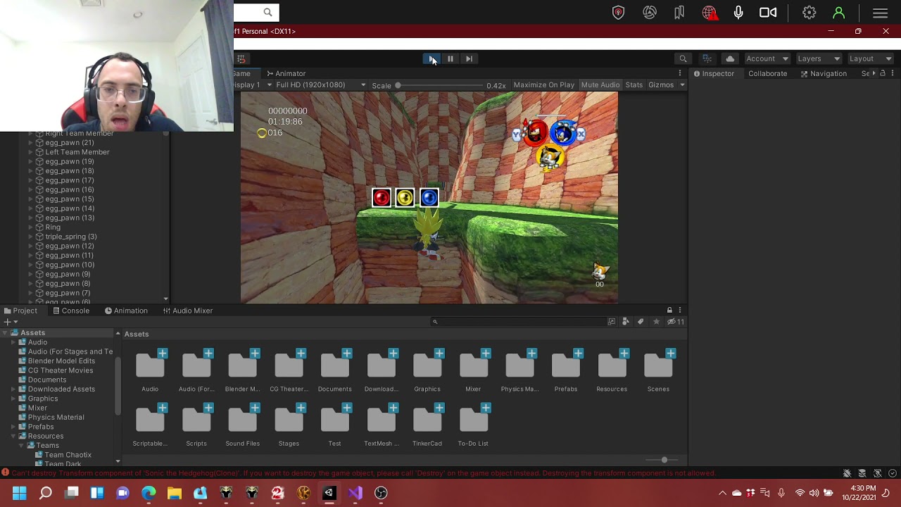 Unity - Sonic Heroes - Game Remake (Test)