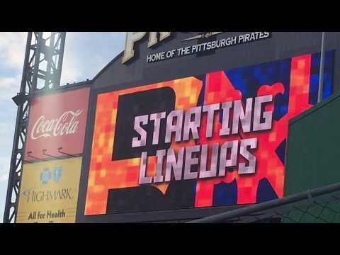 Pittsburgh Pirates 2017 Starting Lineups (vs. New York Mets)