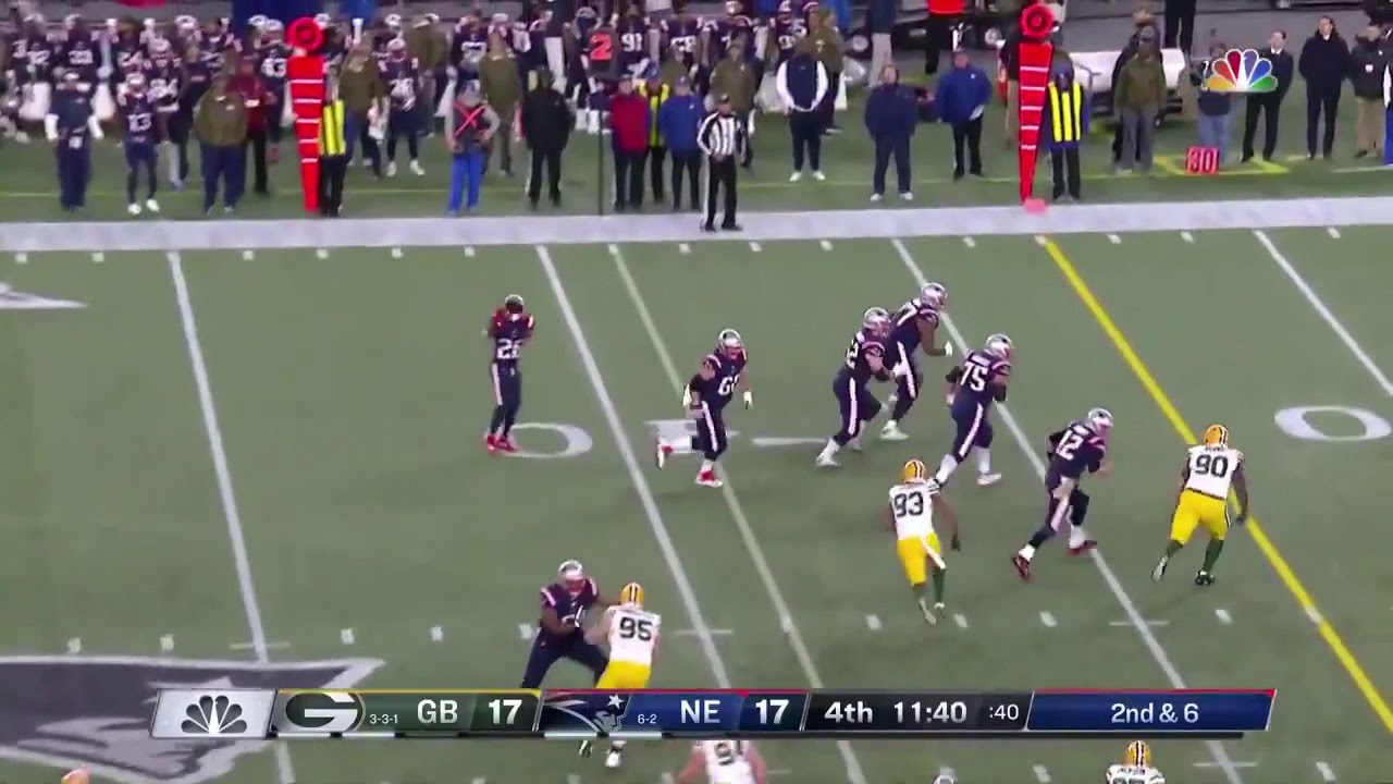 Julian Edelman Pass | Patriots vs Packers