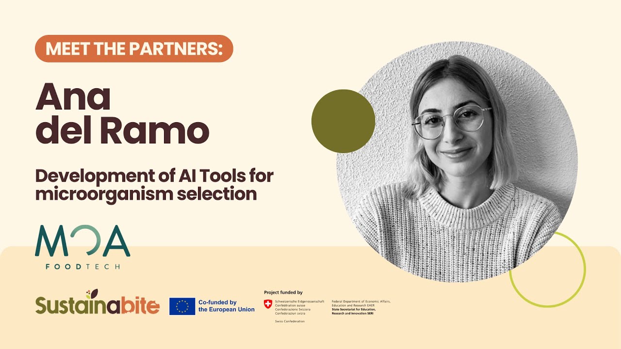 Meet The Partners: Ana del Ramo | MOA | Development of AI Tools for microorganism selection 💻